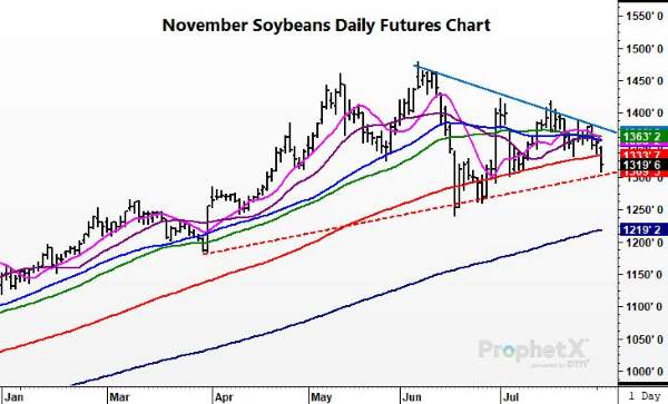 Today In Soybeans 08-03-2021 - Total Farm Marketing by Stewart-Peterson