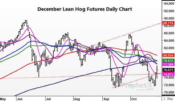 Today in Lean Hogs 10-29-2021 - Total Farm Marketing by Stewart-Peterson