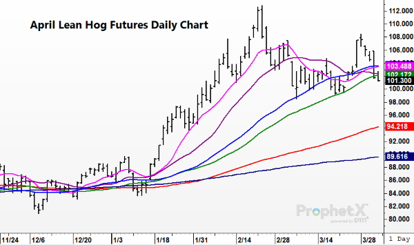 Today in Lean Hogs 4-1-2022 - Total Farm Marketing by Stewart-Peterson