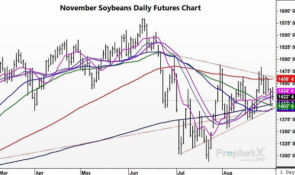 Today in Soybeans 08-31-2022 - Total Farm Marketing by Stewart-Peterson