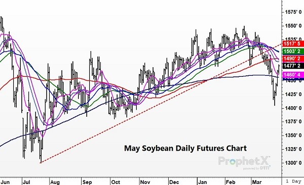 Today in Soybeans 03-29-2023 - Total Farm Marketing by Stewart-Peterson